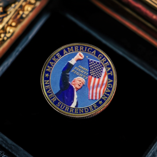 Gold Trump Fight Coin
