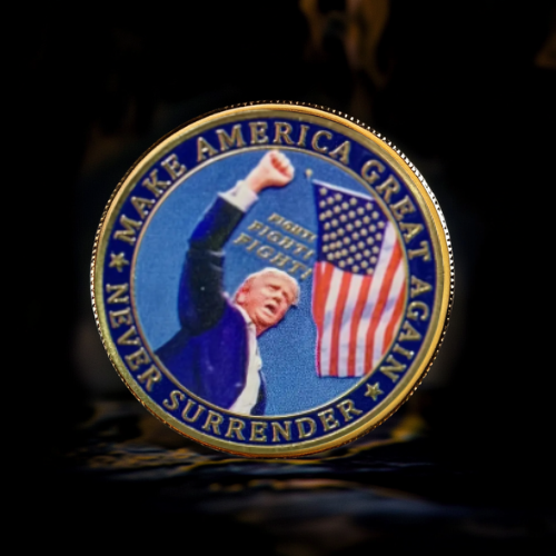 Gold Trump Fight Coin