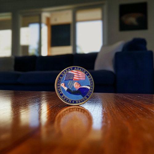Gold Trump Fight Coin