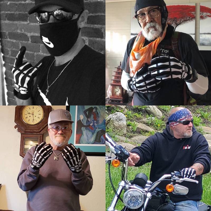 The Skull Crew - Skeleton Gloves